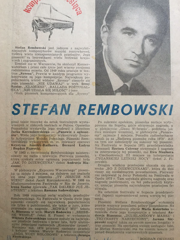 Stefan Rembowski – portrety [galeria] | Galeria | Culture.pl