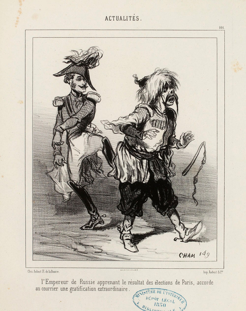 Russia in caricatures by Amédée de Noé (Cham) [gallery] | Gallery ...