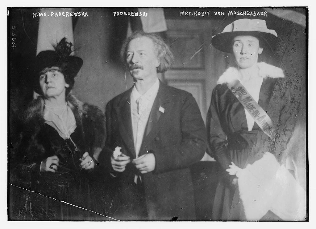 Ignacy Jan Paderewski in the Photos from The Library of Congress ...