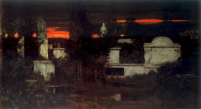 Italian Cemetery at Dusk ‒ Adam Chmielowski (Saint Albert Chmielowski ...